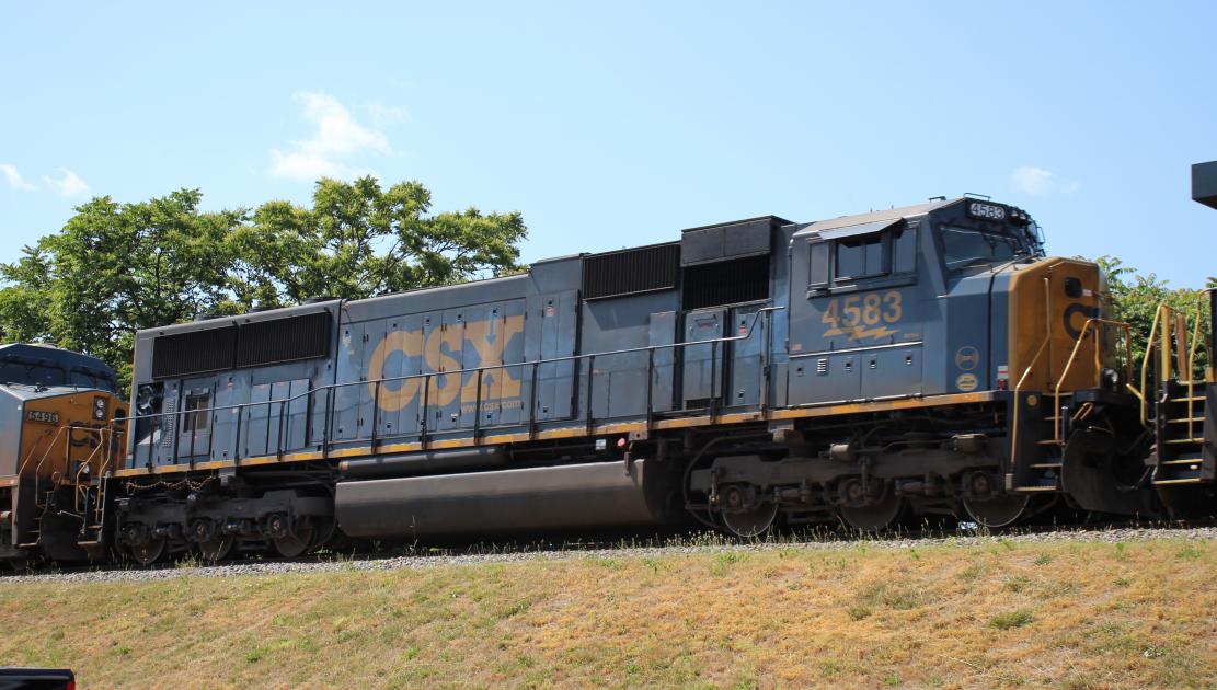 Csxt 4583 Cr 4138 Conrail Photo Archive